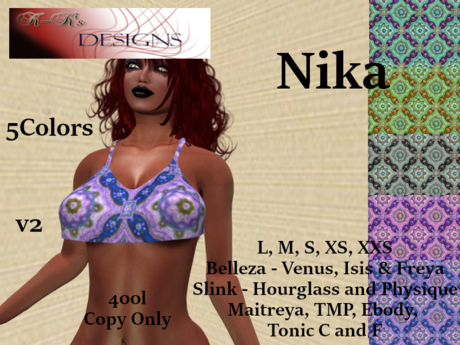 Second Life Marketplace - Nika Tank v2